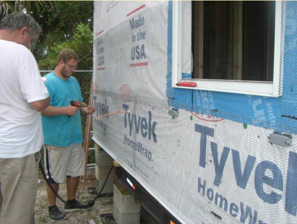 Sealed Cladding System Installed on Production Builder Homes in Hudson ...